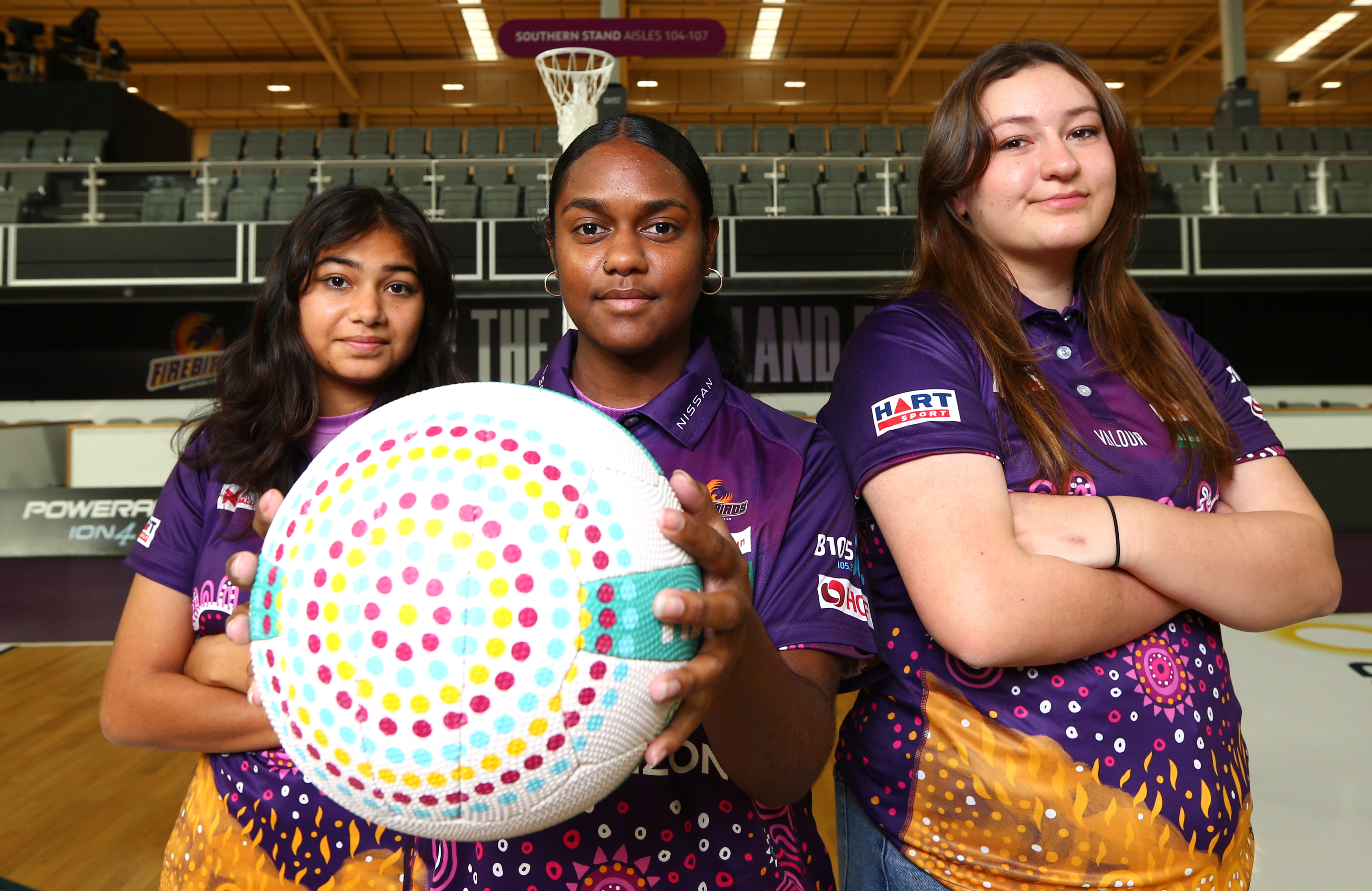 Diamonds in their eyes. - Netball Queensland
